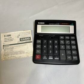 D-20M CASIO Calculator Power