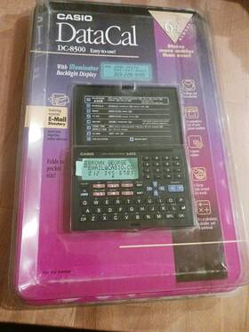 DC-8500-S CASIO Data Bank