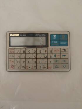DC-850GD CASIO Calculator Data