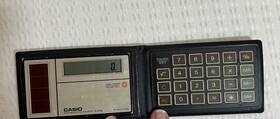 SL-80 CASIO Solar Calculator