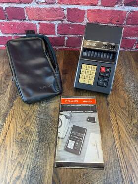 4503 CRAIG Calculator Manual Nixie Tubes Ghostbusters
