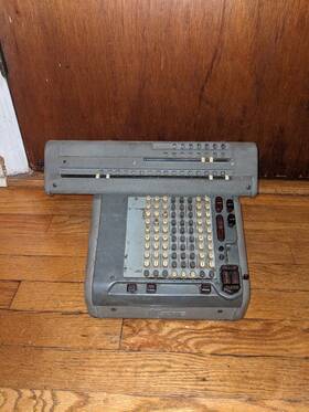 CST-8 MONROE Monro Matic Mechanical Calculator Adding