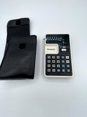JE-885U PANASONIC Handheld Calculator