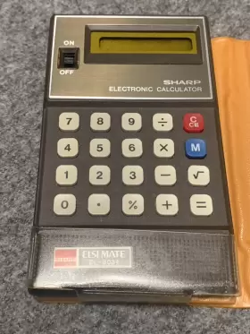 EL-8034 SHARP Elsimate Pocket Calculator