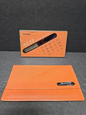 WN-20 SHARP Fineline Solar Cell Calculator