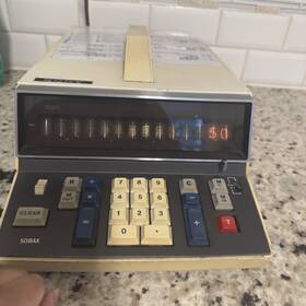 ICC-500W SONY Sobax Calculator Nixie Display