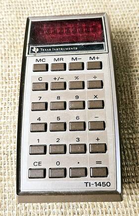 TI-1450 TEXAS INSTRUMENTS Calculator