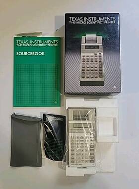 TI-45 TEXAS INSTRUMENTS Micro Scientific Printer Calculator