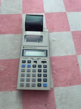 TI-5010 TEXAS INSTRUMENTS Calculator Paper