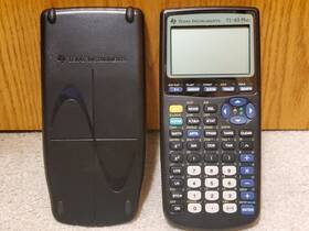 TI-83 TEXAS INSTRUMENTS Graphing Calculator Cover