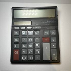 LC1299 UNISONIC Dual Power Calculator Big Screen Display