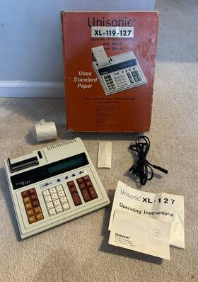 XL-127 UNISONIC Printing Calculator
